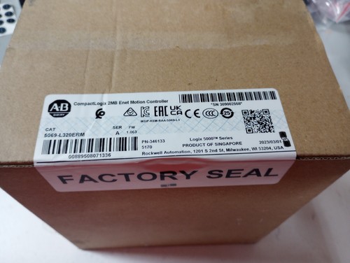 5069-L320ERM Series A Allen Bradley CompactLogix 5380 Controller 2023 ...