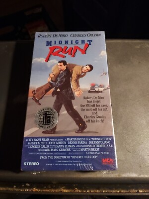 Midnight Run VHS 1988 Charles Grodin MCA Pictures BRAND NEW SEALED | eBay