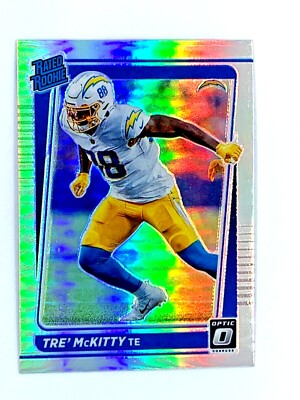 2021 Panini Donruss Optic Rated Rookie Holo Prizm Tre' McKitty #284 ...