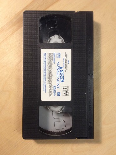 Anger Management Adam Sandler Jack Nicholson (2003, VHS) MediaGnuiaGnu ...