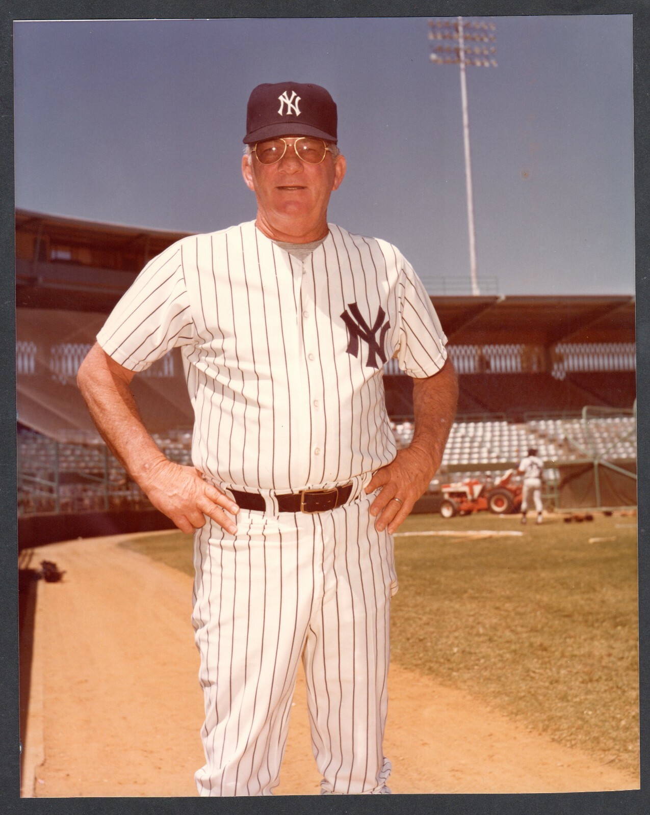 Bob Lemon NY YANKEES UNSIGNED 7-7/8 x 10 ORIGINAL COLOR SNAPSHOT PHOTO ...
