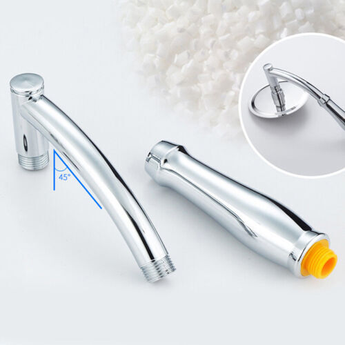 Shower Head Extension Arm Hand Adjustable Kit Chrome Sprinkle Parts For ...
