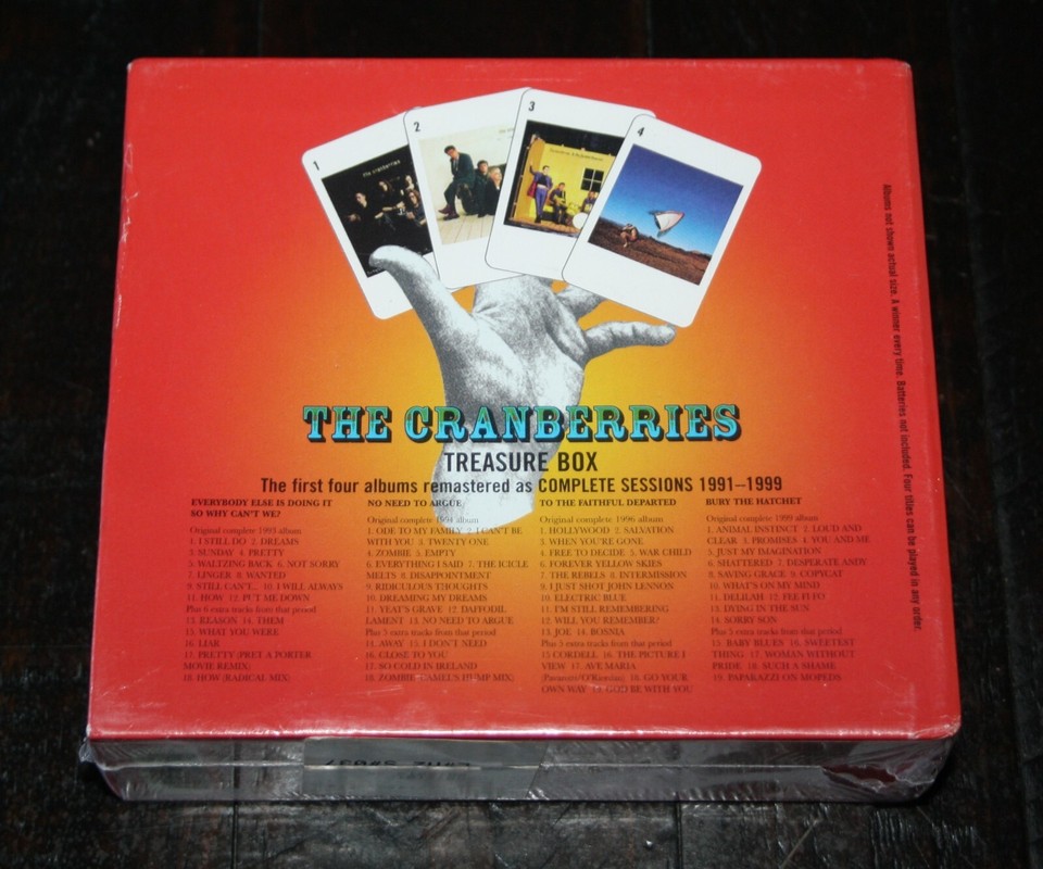 The CRANBERRIES The TREASURE BOX 4 Remastered CD Box Set NEW SEALED | eBay