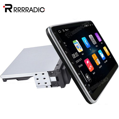 10.1" Single 1 DIN Android 13.0 Car Stereo Radio Rotatable Touch Screen ...