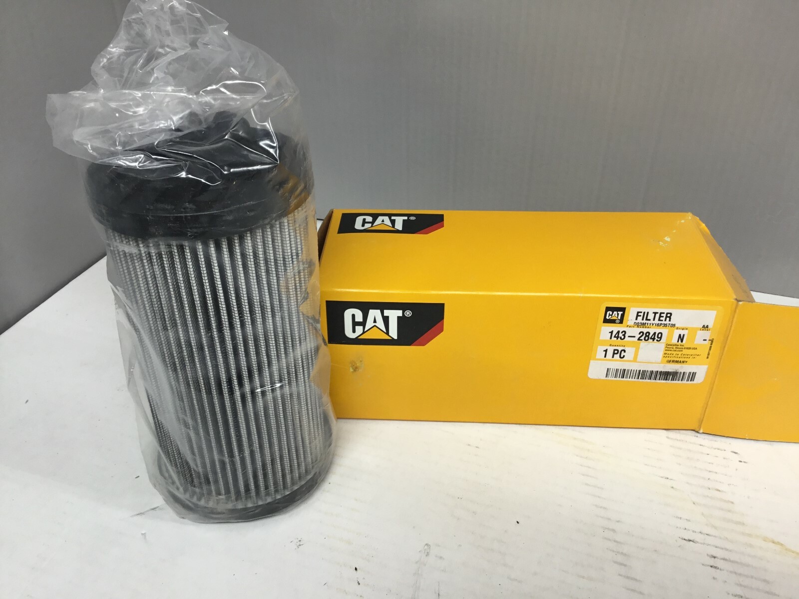 NEW OEM Caterpillar Filter 143-2849 CAT 1432849 | eBay
