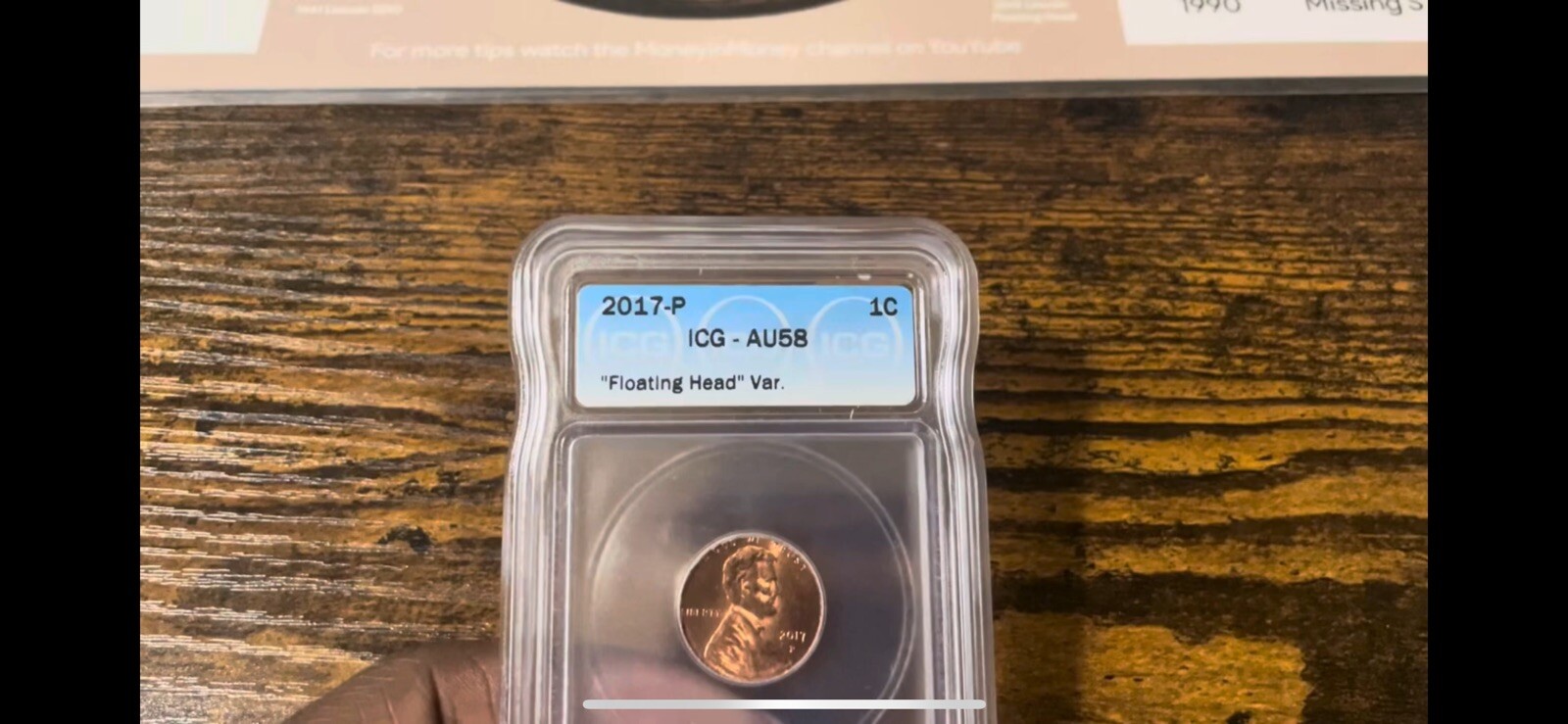 2017 P Floating Head Penny | eBay