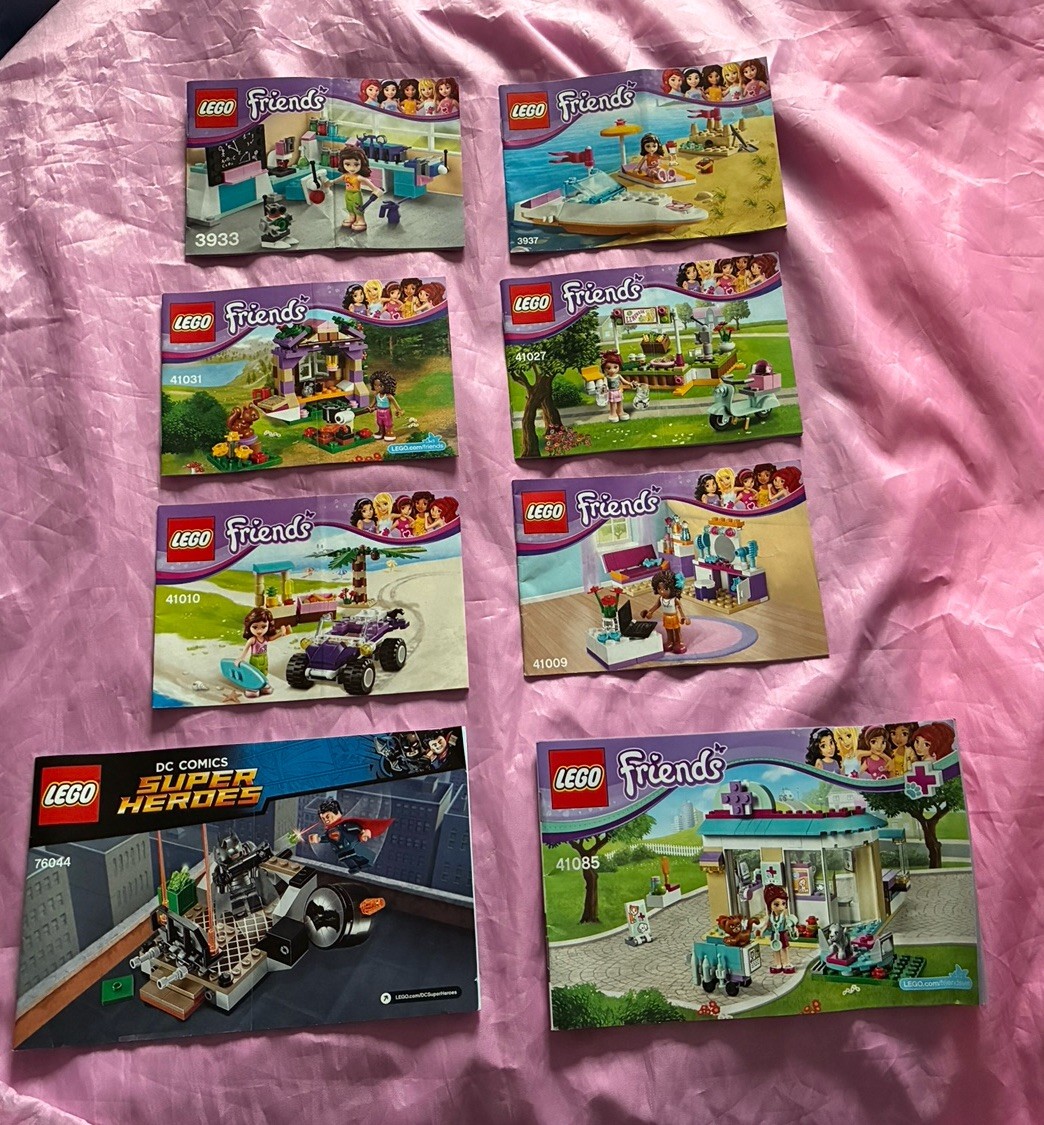 LEGO Instruction Booklets Mostly LEGO Friends Manuals Only | eBay UK
