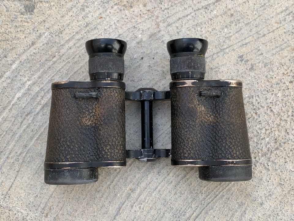ww2 original german binoculars Carl Zeiss Jena Silvamar 6x30 Fernglas ...