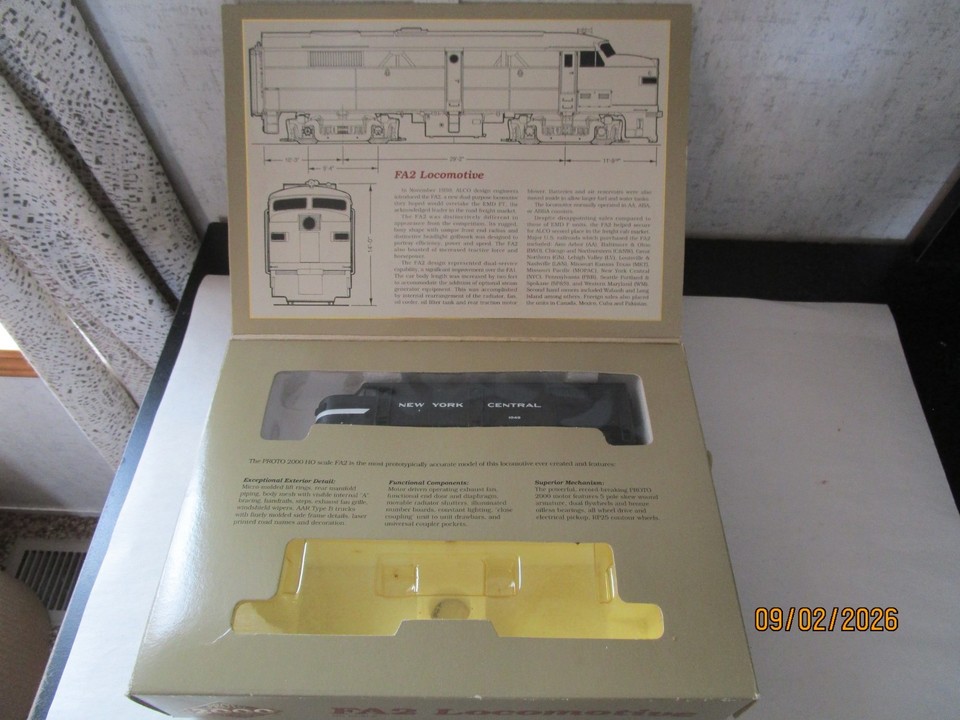 Proto 2000, HO, 8309, NYC FA2 Loco, OB. | eBay