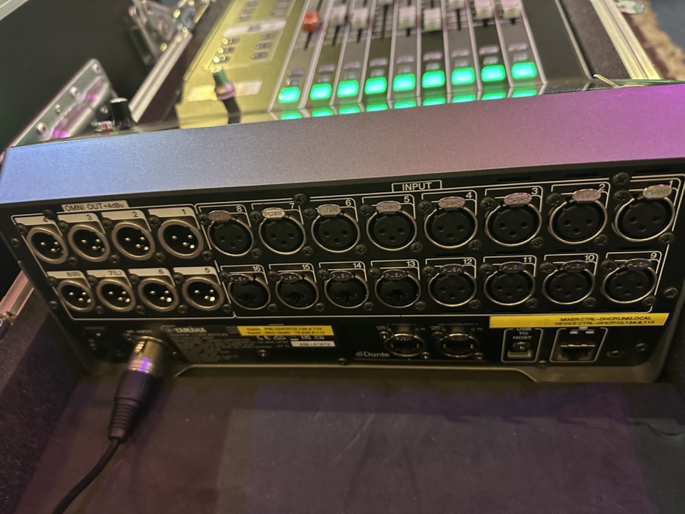 Flightcased Yamaha DM3 Dante & Tio 1608d2 Mixer package | eBay UK