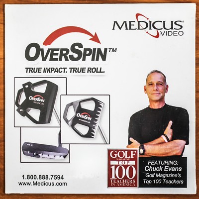 Medicus Video OverSpin True Impact True Roll Chuck Evans Golf Putter ...