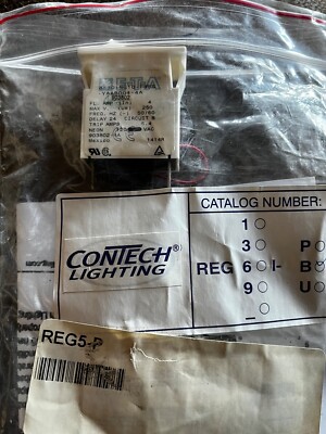 Contech Lighting REG5-P Regulator illuminated Circuit Breaker Power ...