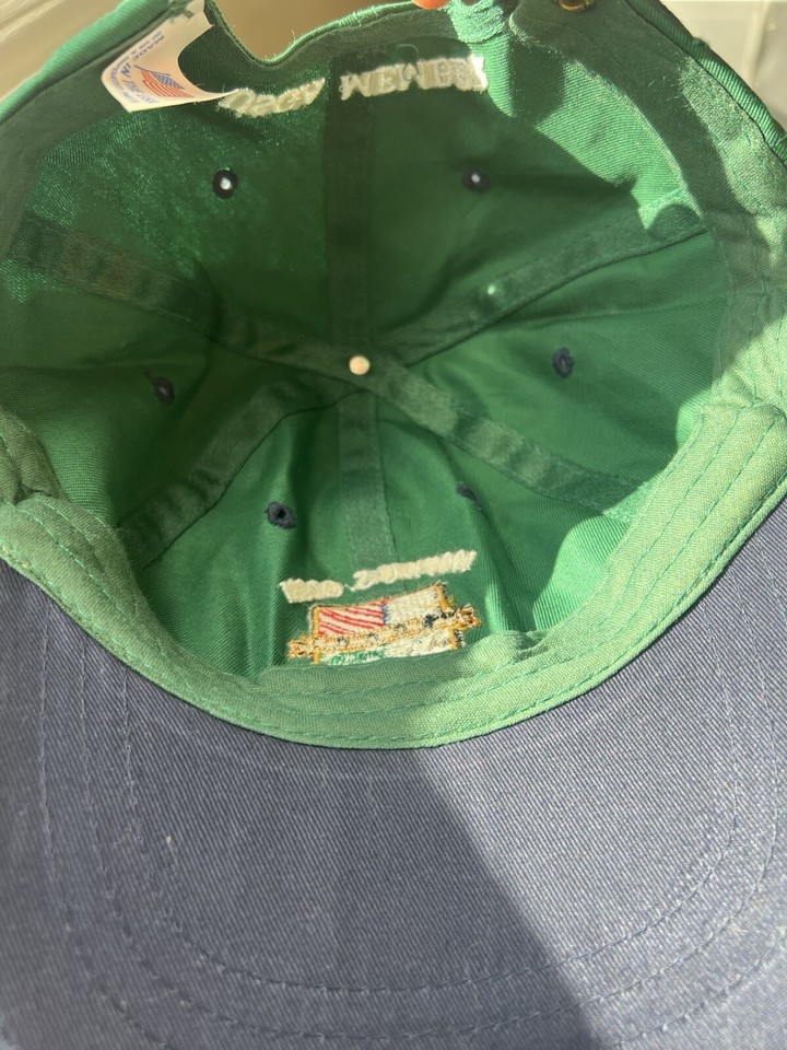 U.S. Open 100th Pebble Beach 2000 Cap Hat Green Navy Made In USA USGS ...