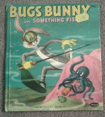 Bugs Bunny In Something Fishy 1955 Tell A Tale Vintage Children's Book | eBay
