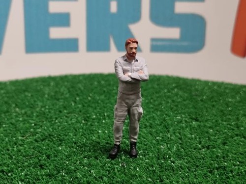 ATL32011_grisC - Homme bras croisés combinaison gris claire - Atlantic ...