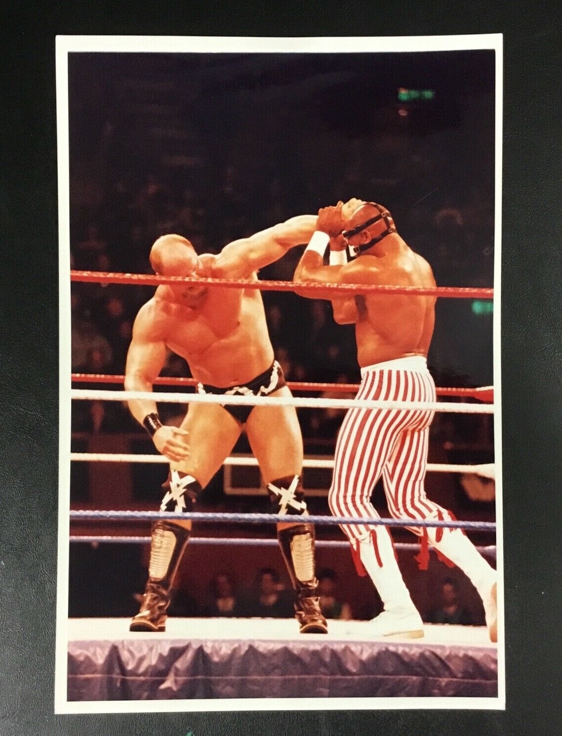 1992 Press Photo WWF Wrestler Warlord Virgil WWE Color Vintage Rare ...