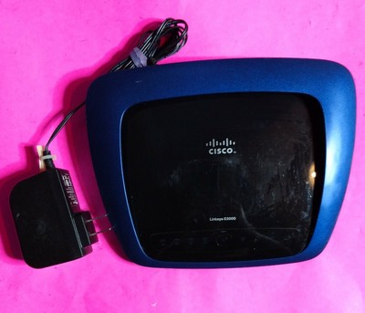 CISCO LINKSYS E3000 Wireless 4-Port Gigabit Router w/Power Supply ...