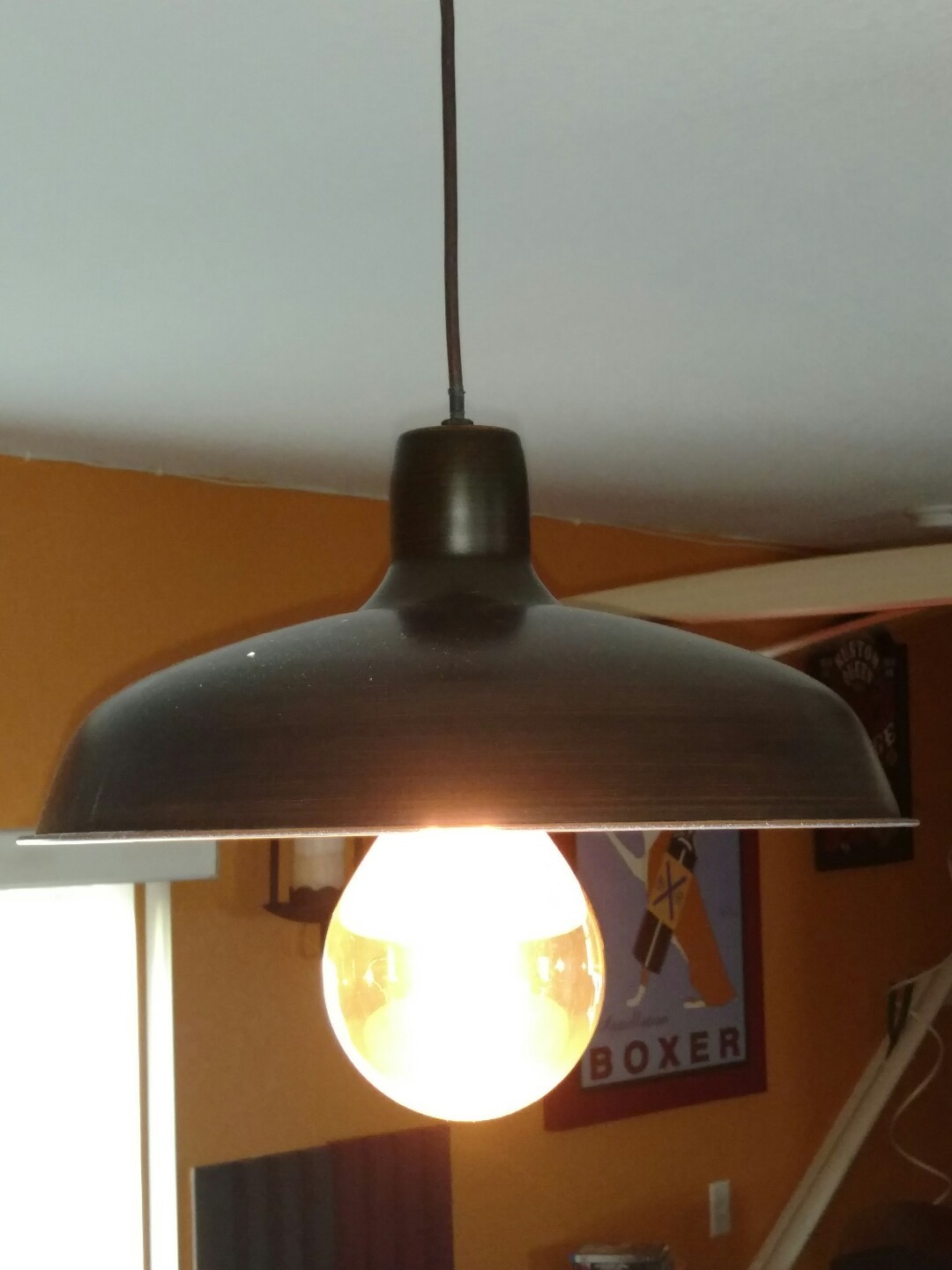 Giant Edison bulb,100w spiral filament, home, bar,restaurant, 2200k ...