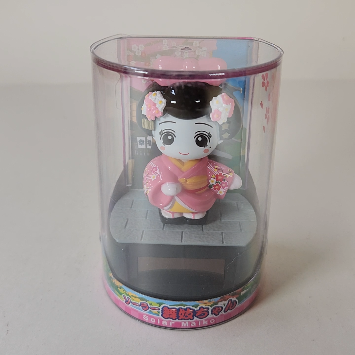 Solar Dancing Maiko Geisha Japanese Auto Bobble Head Kimono Girl Doll ...