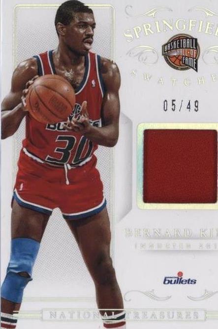 2014-15 Panini National Treasures - Springfield Swatches Bernard King # ...