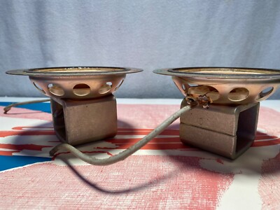Coral Holey Basket Full Range Pair of Speakers 082-12 SONY TC-500A Reel ...