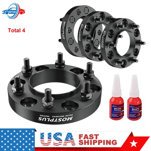 4pcs 6x5.5" Wheel Spacers 1" Fits Toyota Tacoma 4Runner T100 Chevy ...