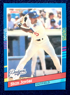 1991 Donruss Stan Javier #239 Baseball Card Los Angeles Dodgers | eBay