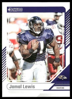 2024 Panini Donruss Football Card Base Jamal Lewis Baltimore Ravens ...