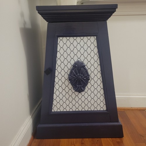 Refinished Upcycled Pier One End Table Side Table Pyramid Collection | eBay