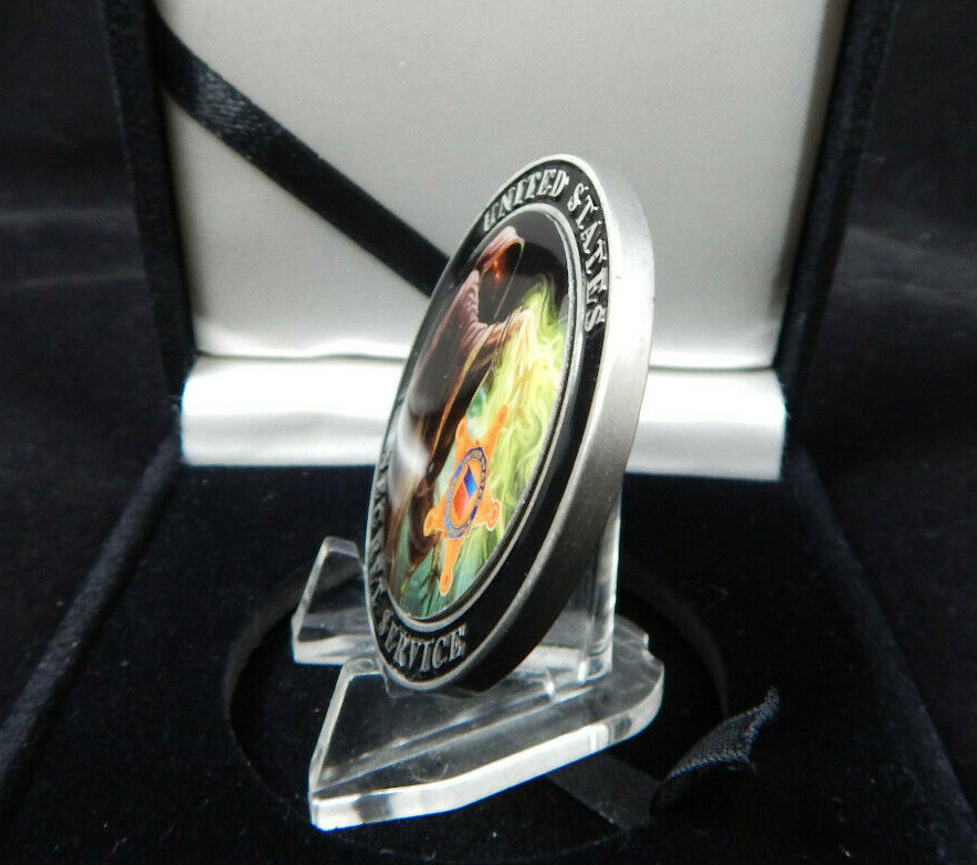U.S. SECRET SERVICE TECHNICAL SECURITY DIVISION CHALLENGE COIN-1.75 ...