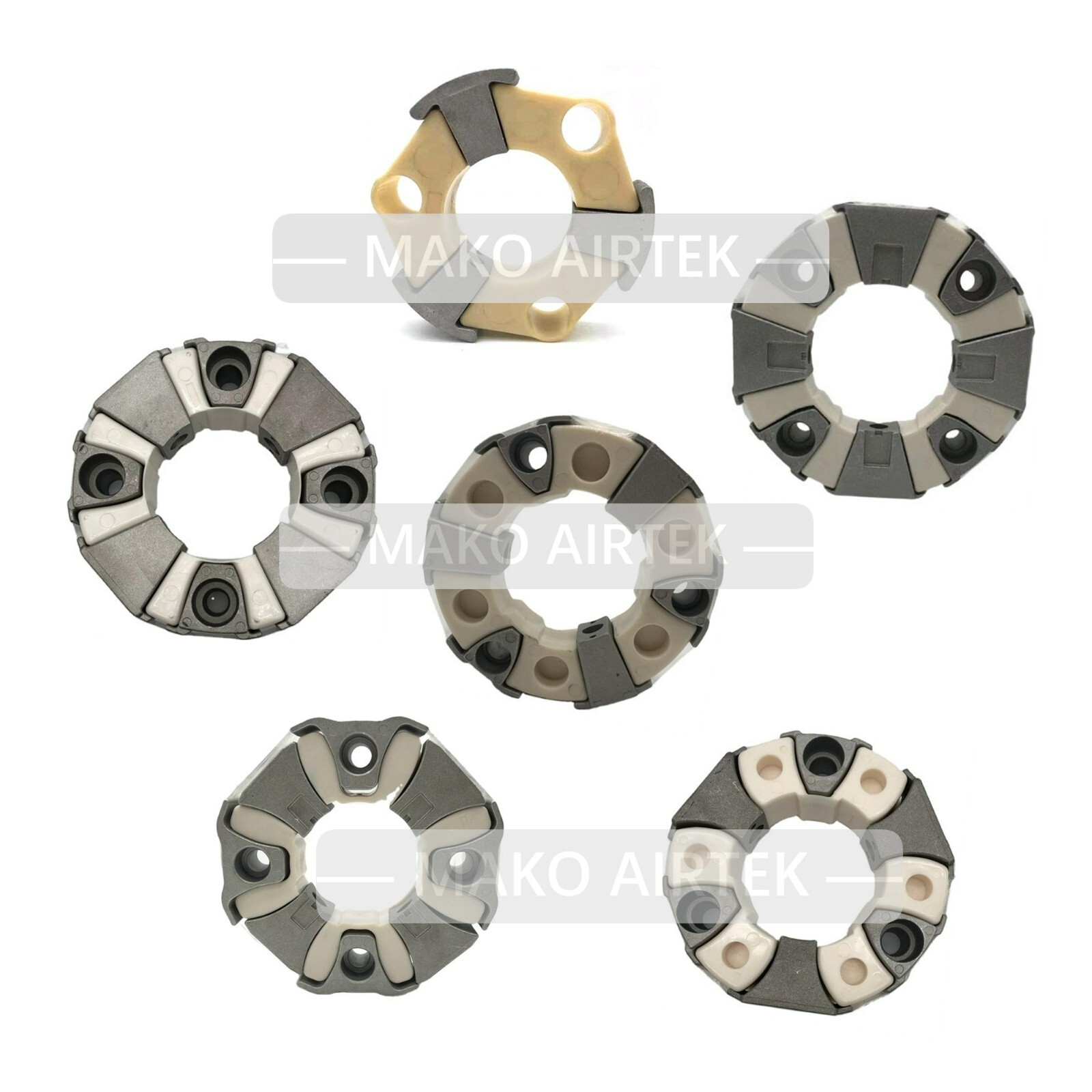 160H Coupling Rubber Assy Fits Excavator & Air Compressor | eBay