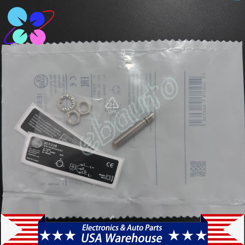 New 10-30VDC For IFM IE5338 Inductive Proximity Switch Sensor 100mA 3mm ...