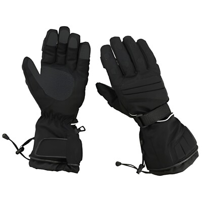 Mens Storm Waterproof Windproof Snowmobile Gauntlet Gloves Snow Winter ...