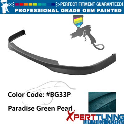 Fits 94-97 Acura Integra Type-R Front Bumper Lip Spoiler PU Painted # ...