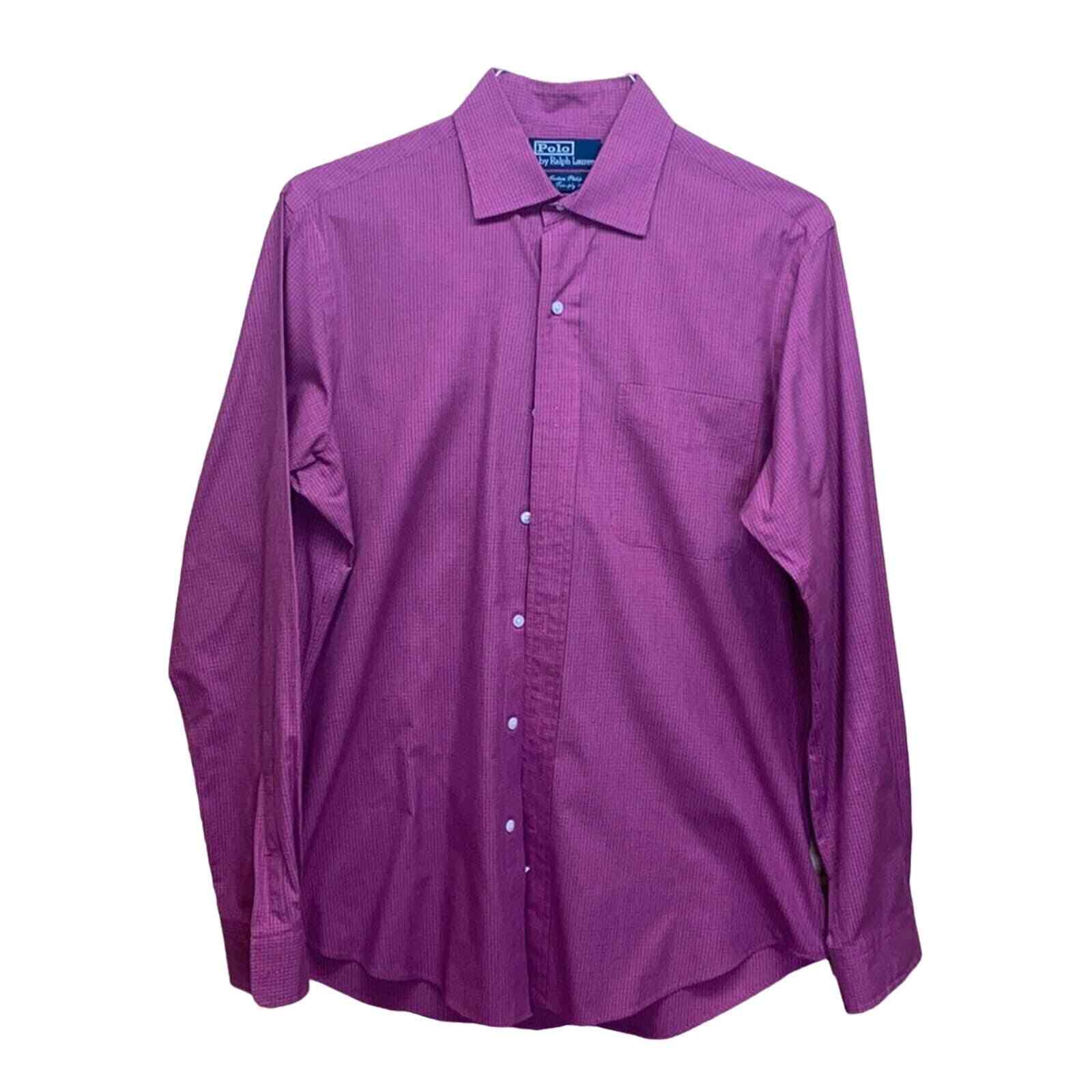 Polo Ralph Lauren Checkered Pink Custom Philip 100% C… - Gem