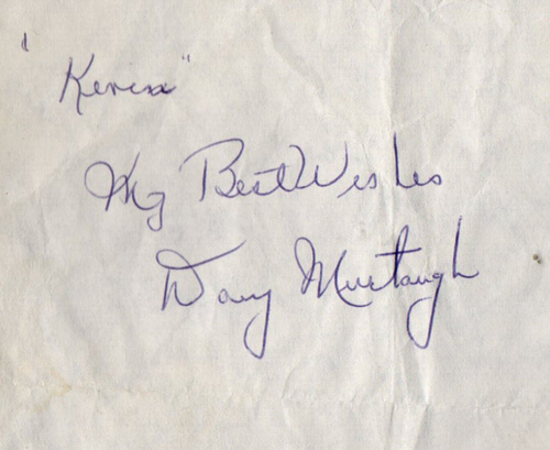 1960s 4 x 5" DANNY MURTAUGH SIGNED Pirates Manager Very Good Rare | eBay