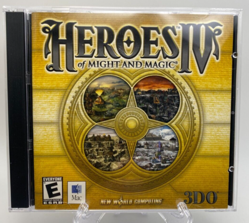 HEROES OF MIGHT & MAGIC IV Macintosh Version! 3DO CD ROM Vintage Game ...