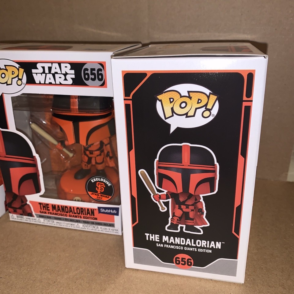SAN FRANCISCO GIANTS 2023 STAR WARS MANDALORIAN FUNKO POP BOBBLEHEAD ...