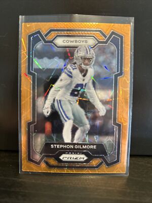 Stephon Gilmore 2023 Prizm Orange Lazer🔥 Cowboys | eBay