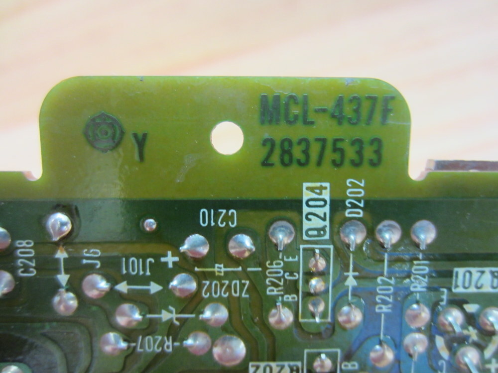 Hitachi MCL-437F Power Filter Board MCL437F | eBay