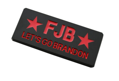 1x FJB Let's Go Brandon Emblems FJB Edition Truck Badge Car Sticker ...