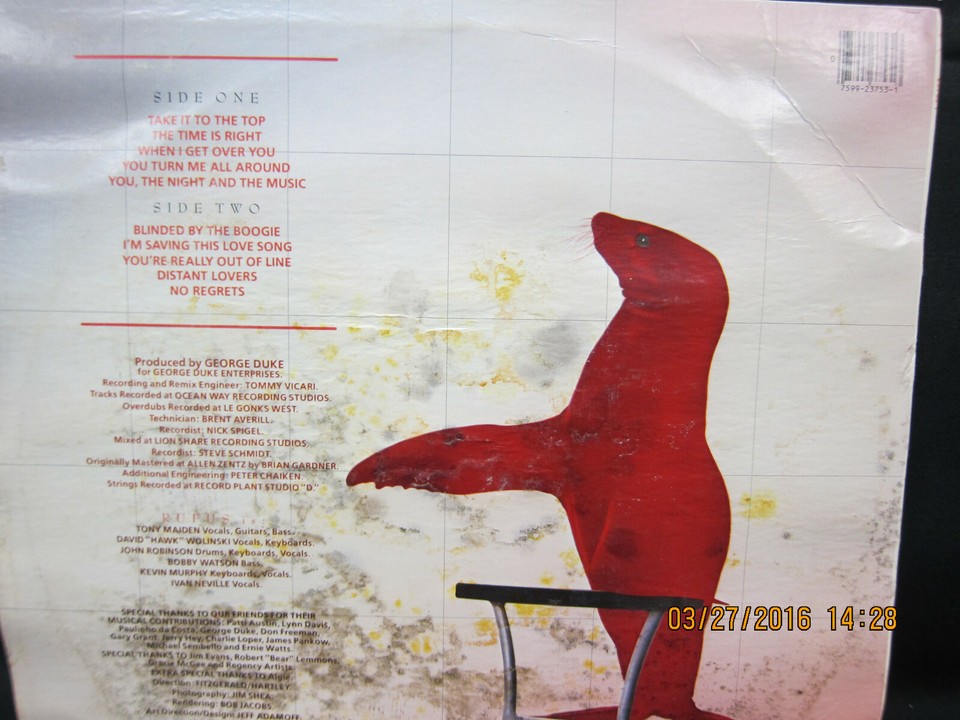 Rufus - Seal In Red - Warner Bros Records | eBay