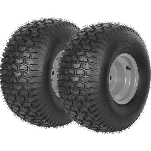 20 x 8.00-8 Tubeless Tire and Wheel Assemblies for Riding Lawn Mower ...