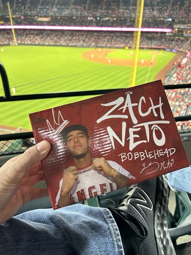 Los Angeles Angels Zach Neto Bobblehead SGA 7/25/25 | eBay
