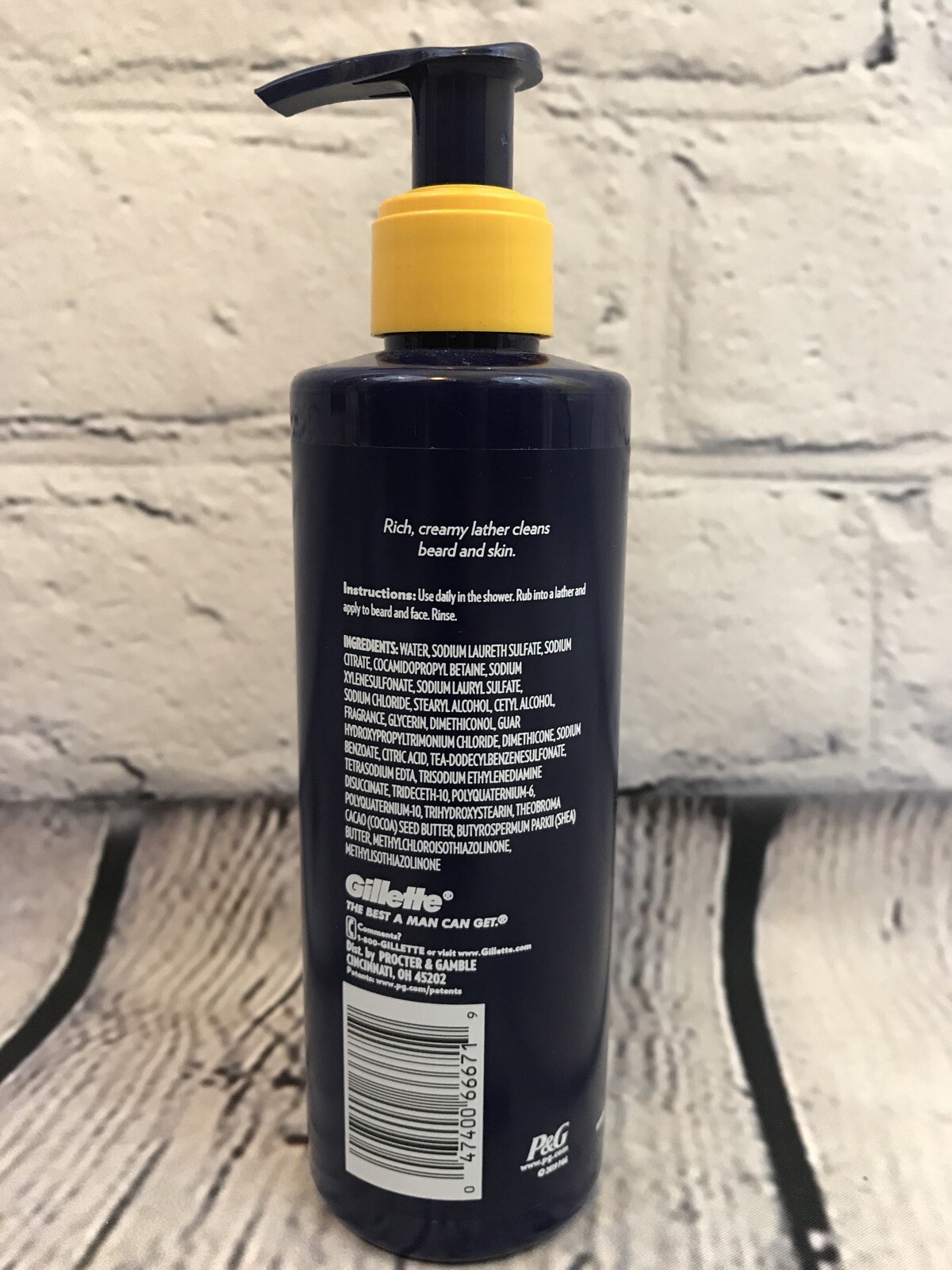 Enrich By Gillette All In One Beard & Face Wash 4 Bottles & 1 ...