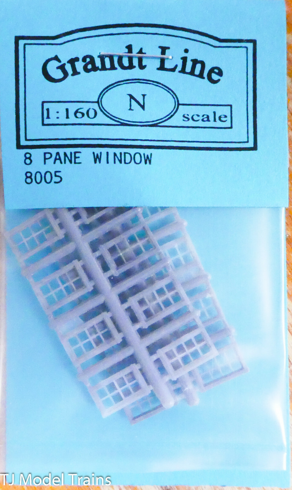 Grandt Line N #8005 Windows -- Double-Hung, 8-Pane - Scale 27 x 48" 68. ...