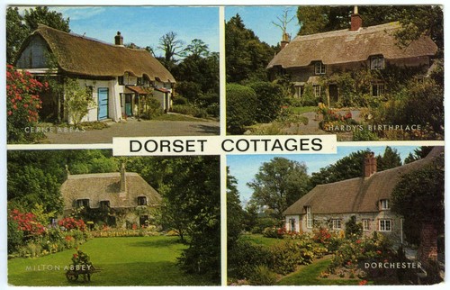 J Salmon Dorset Postcard Dorchester Cerne Abbas Milton Abbey Unposted ...
