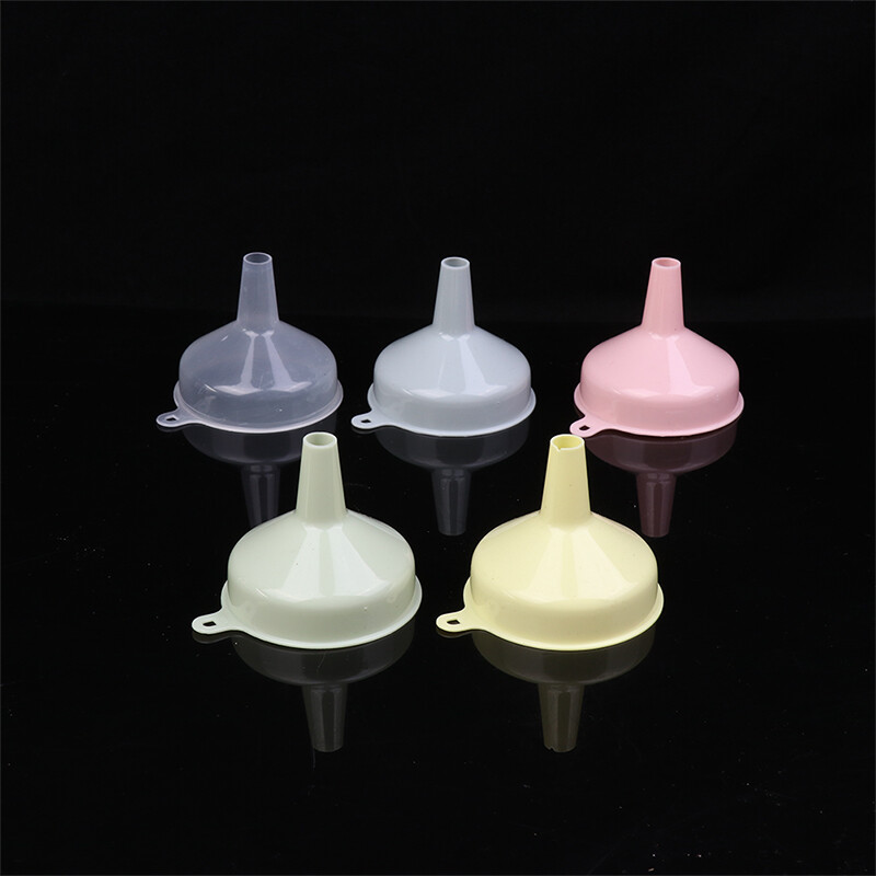 10Pcs Mini Plastic Small Funnels For Perfume Diffuser Dropper Filling ...