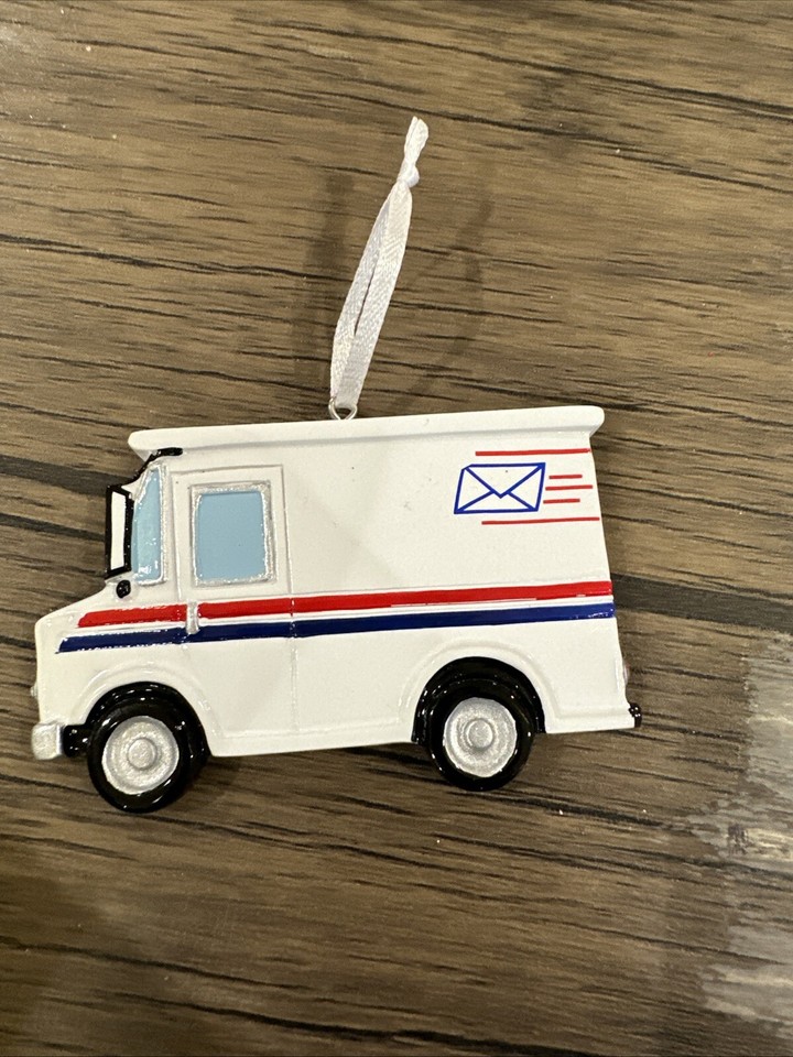USPS Mail Truck Personalized Christmas Ornament | eBay