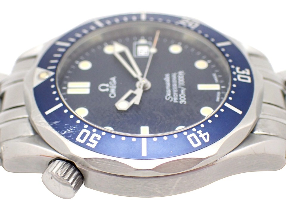 OMEGA Seamaster Professional 300m Mid Size Quartz Date Watch 2561.80 w ...